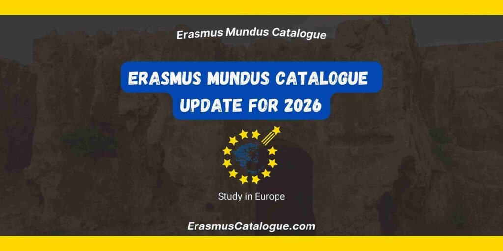 Erasmus Mundus Catalogue Update 2026 | Newly Added Courses