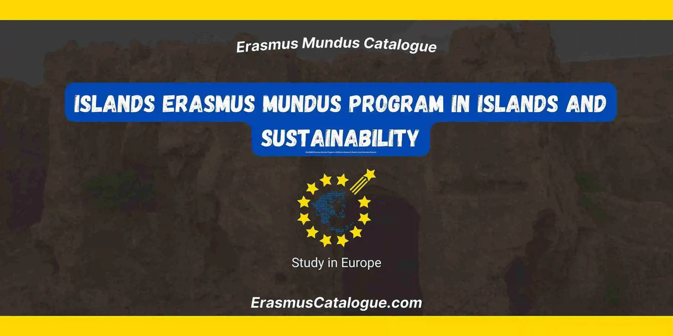 Erasmus Catalogue | 200 PLus Erasmus Mundus Courses