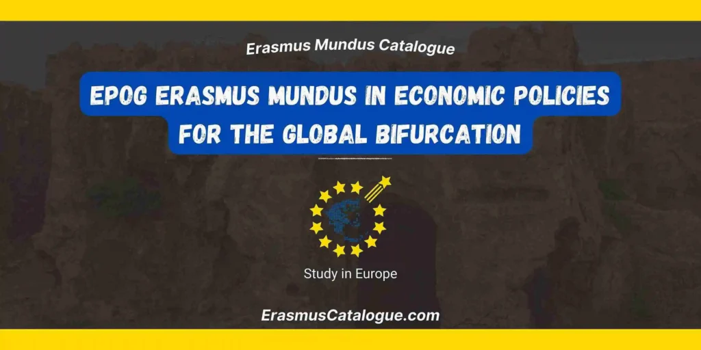 EPOG Erasmus Mundus in Economic POlicies